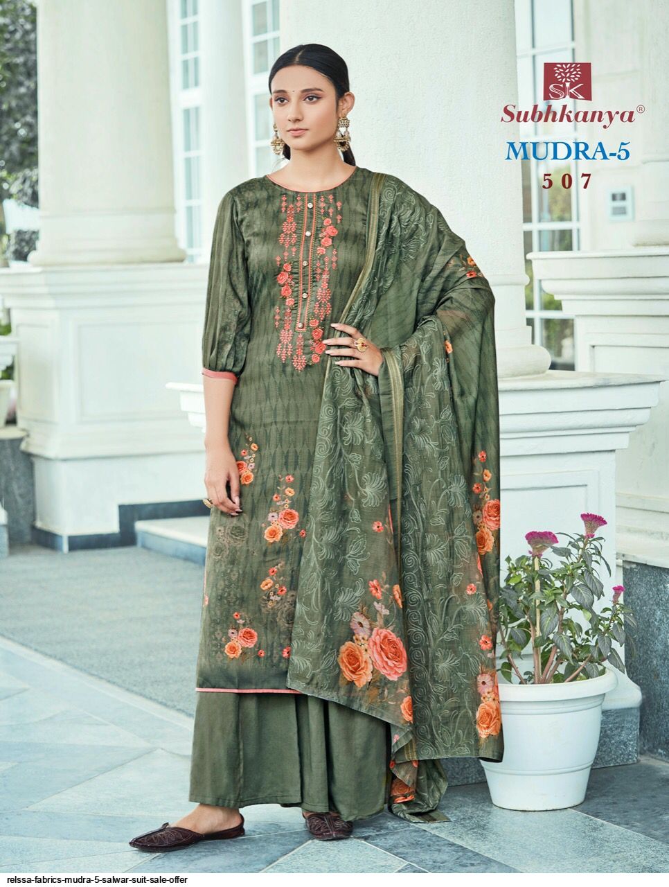 Relssa fabrics MUDRA 5 SALWAR SUIT sale offer