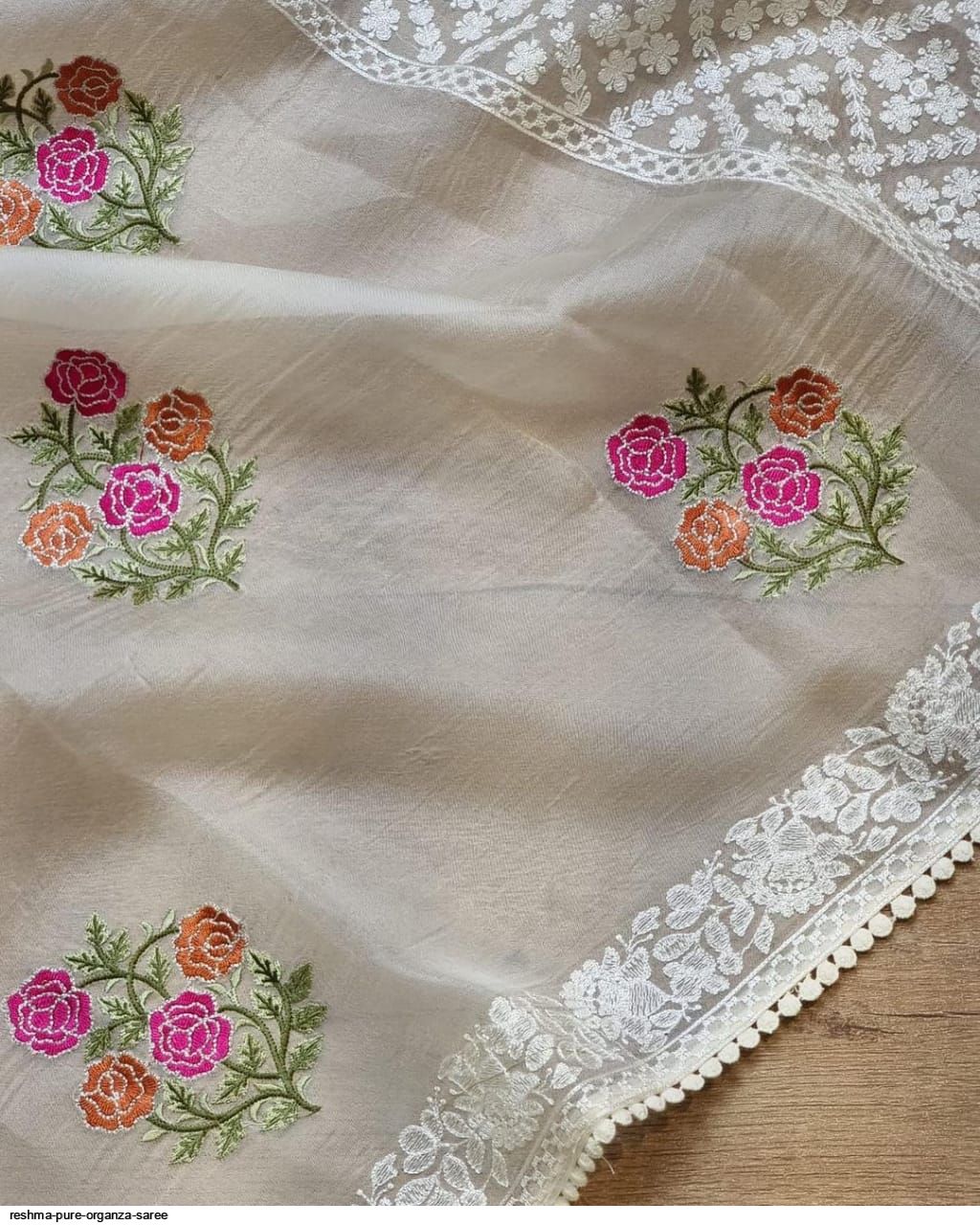 RESHMA PURE ORGANZA SAREE