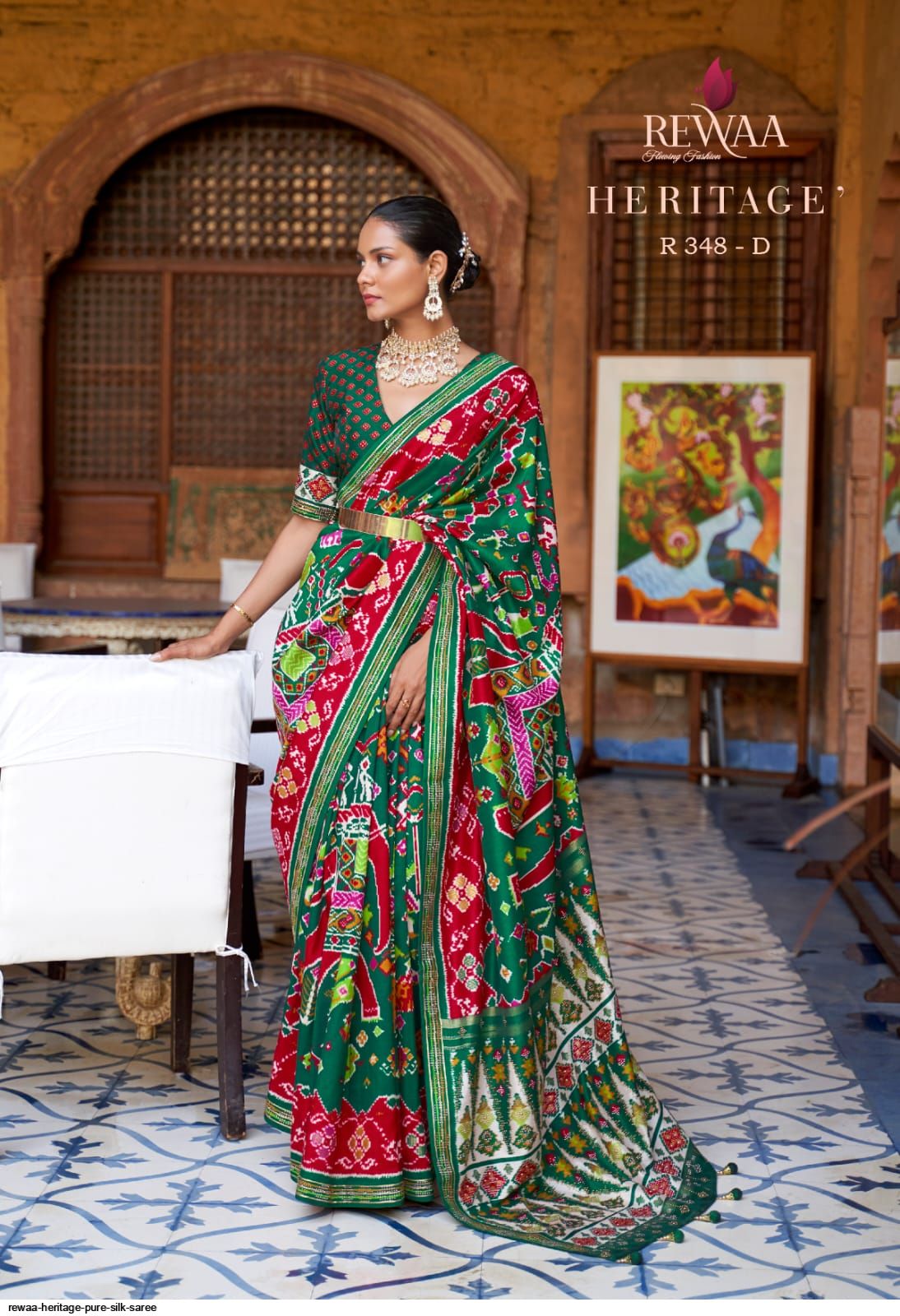 REWAA Heritage Pure Silk SAREE