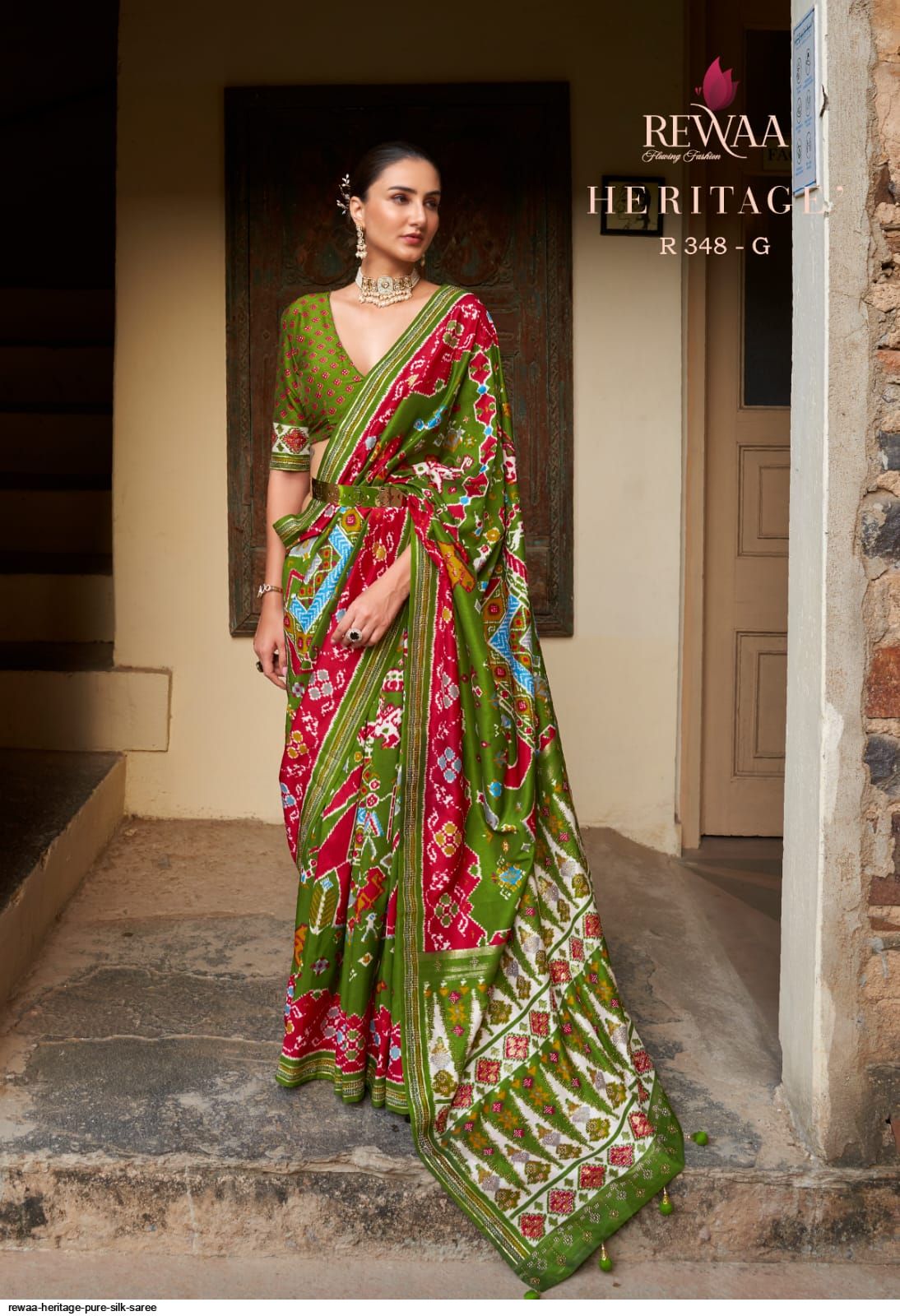 REWAA Heritage Pure Silk SAREE