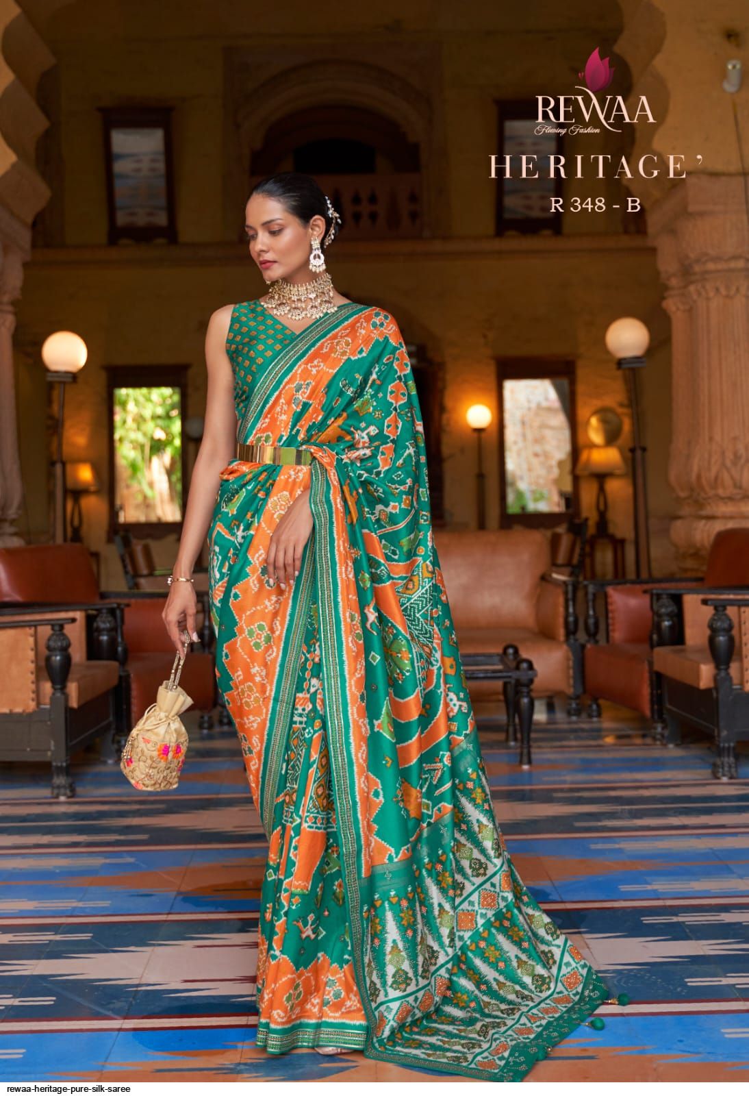 REWAA Heritage Pure Silk SAREE