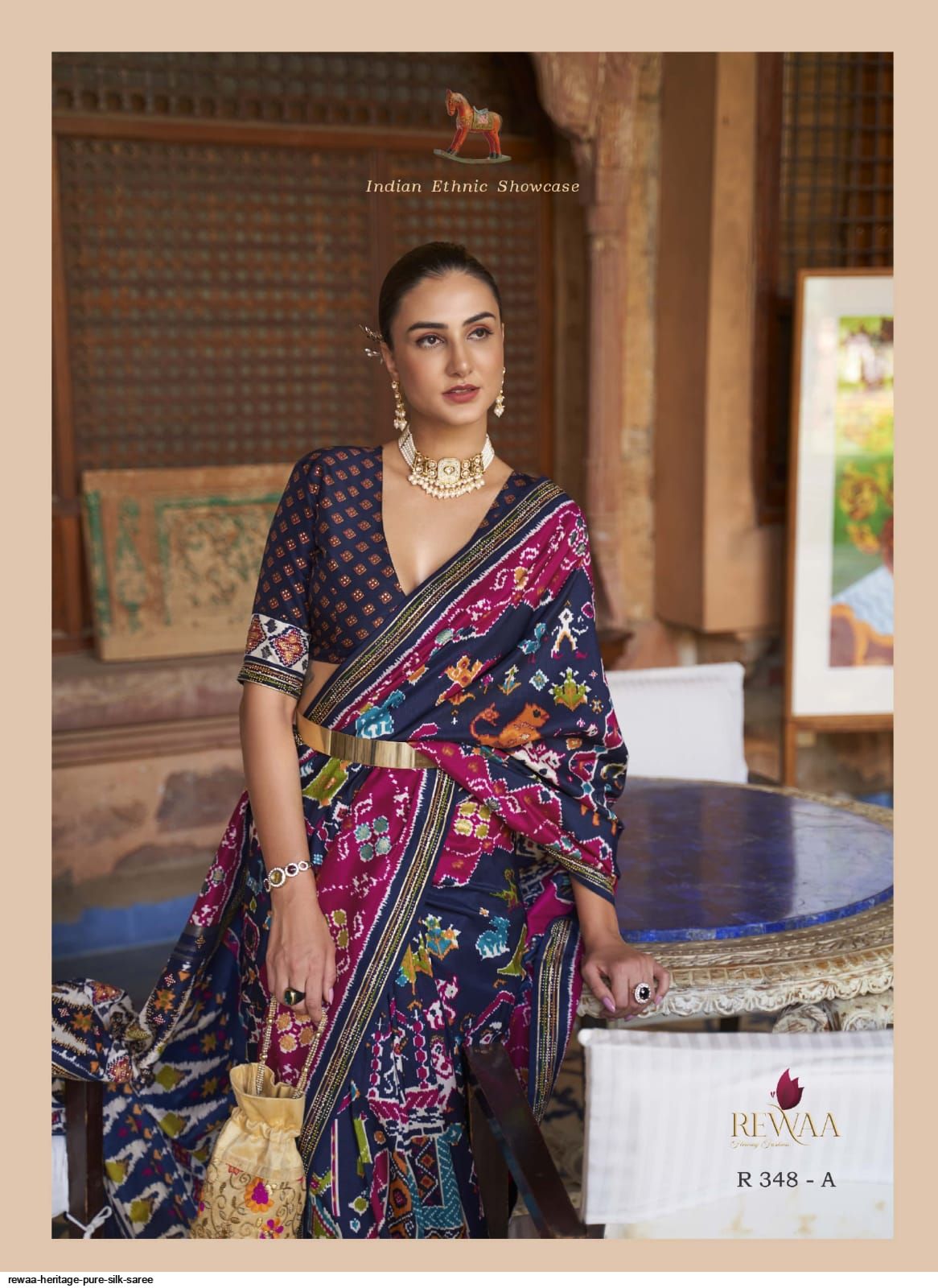 REWAA Heritage Pure Silk SAREE