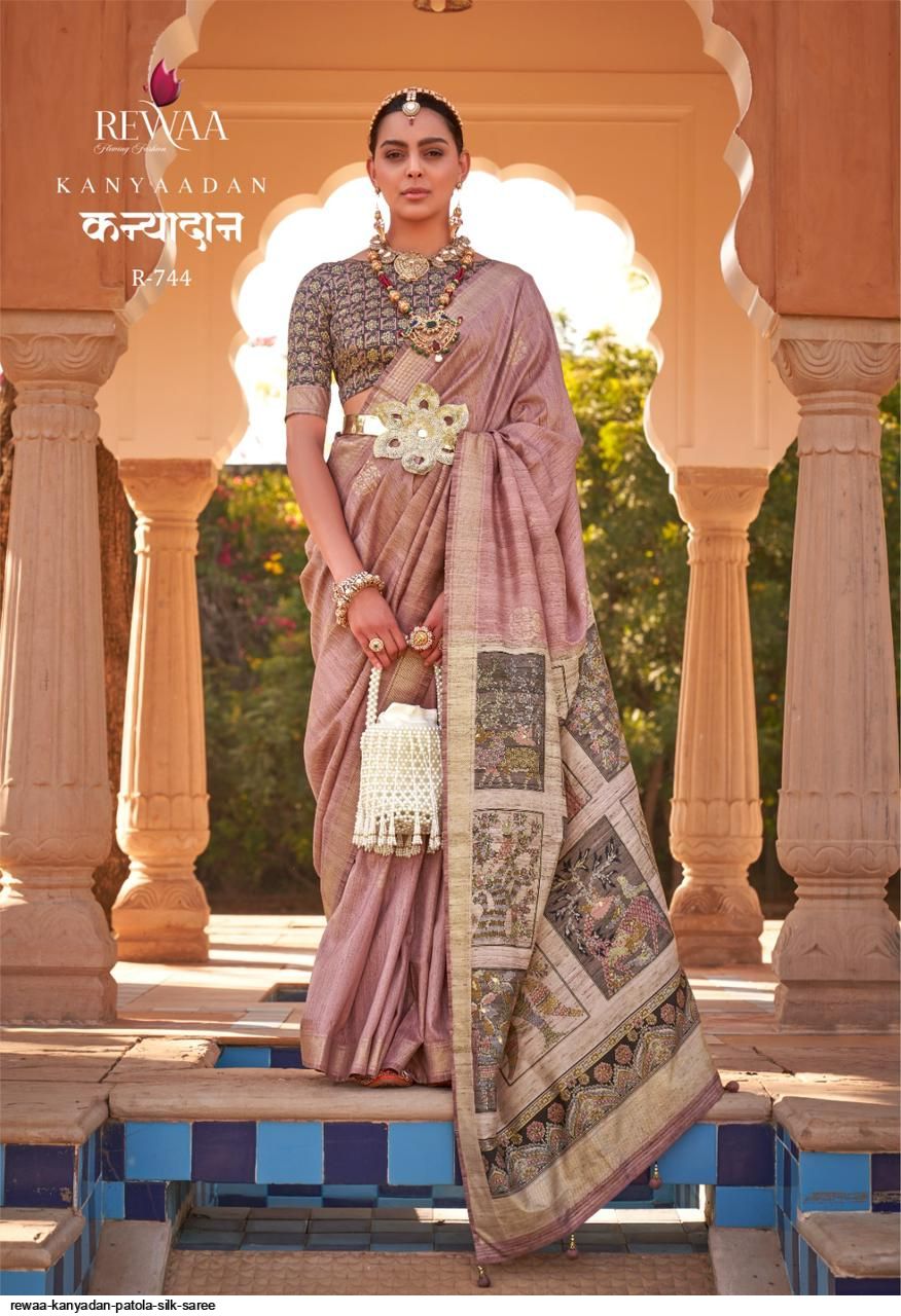 REWAA KANYADAN PATOLA SILK SAREE