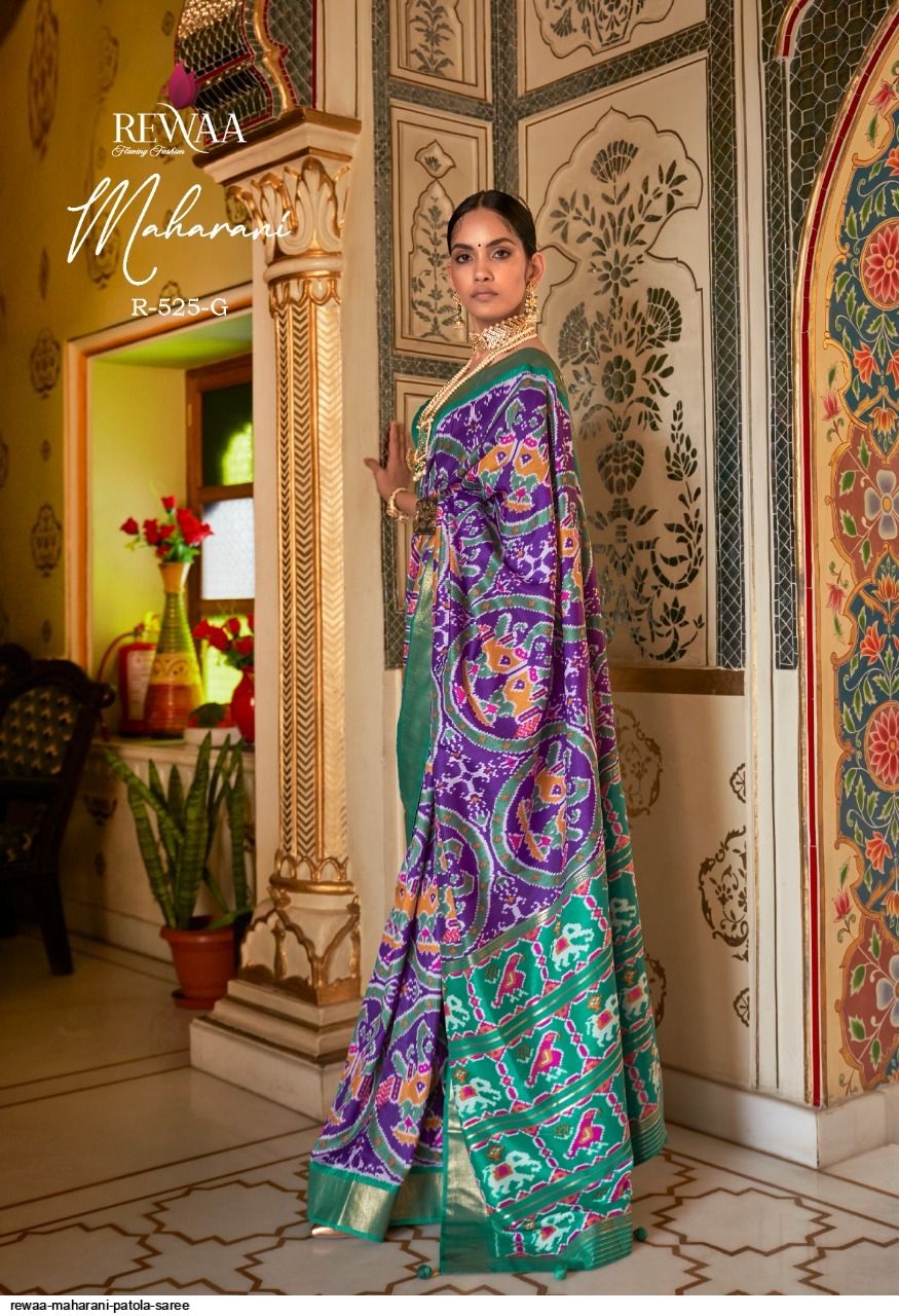 REWAA MAHARANI PATOLA SAREE