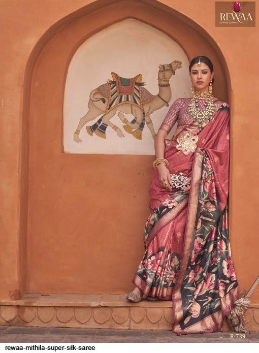 Rewaa Mithila Super Silk saree