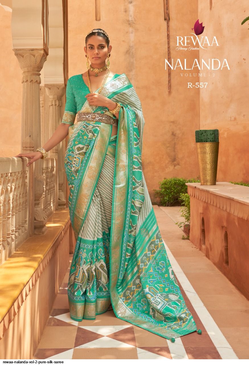 REWAA Nalanda vol 2 Pure Silk SAREE
