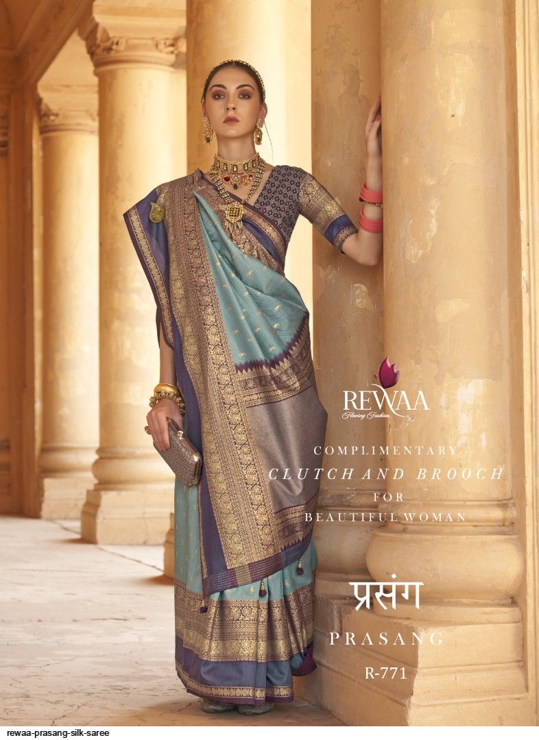 REWAA PRASANG SILK SAREE