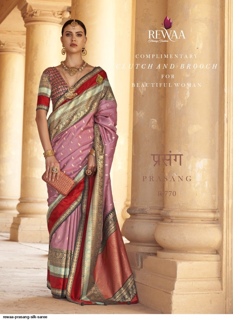 REWAA PRASANG SILK SAREE