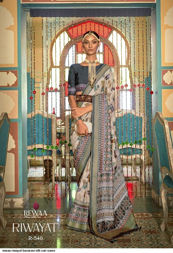 REWAA RIWAYAT BANARASI SILK ZARI SAREE