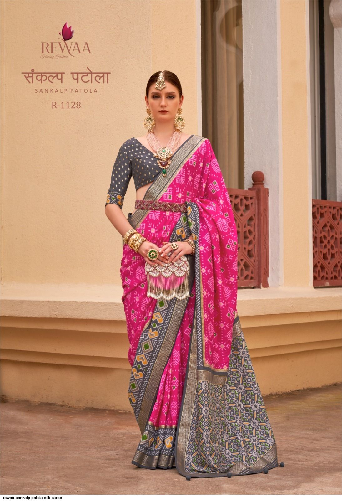 REWAA SANKALP PATOLA silk saree