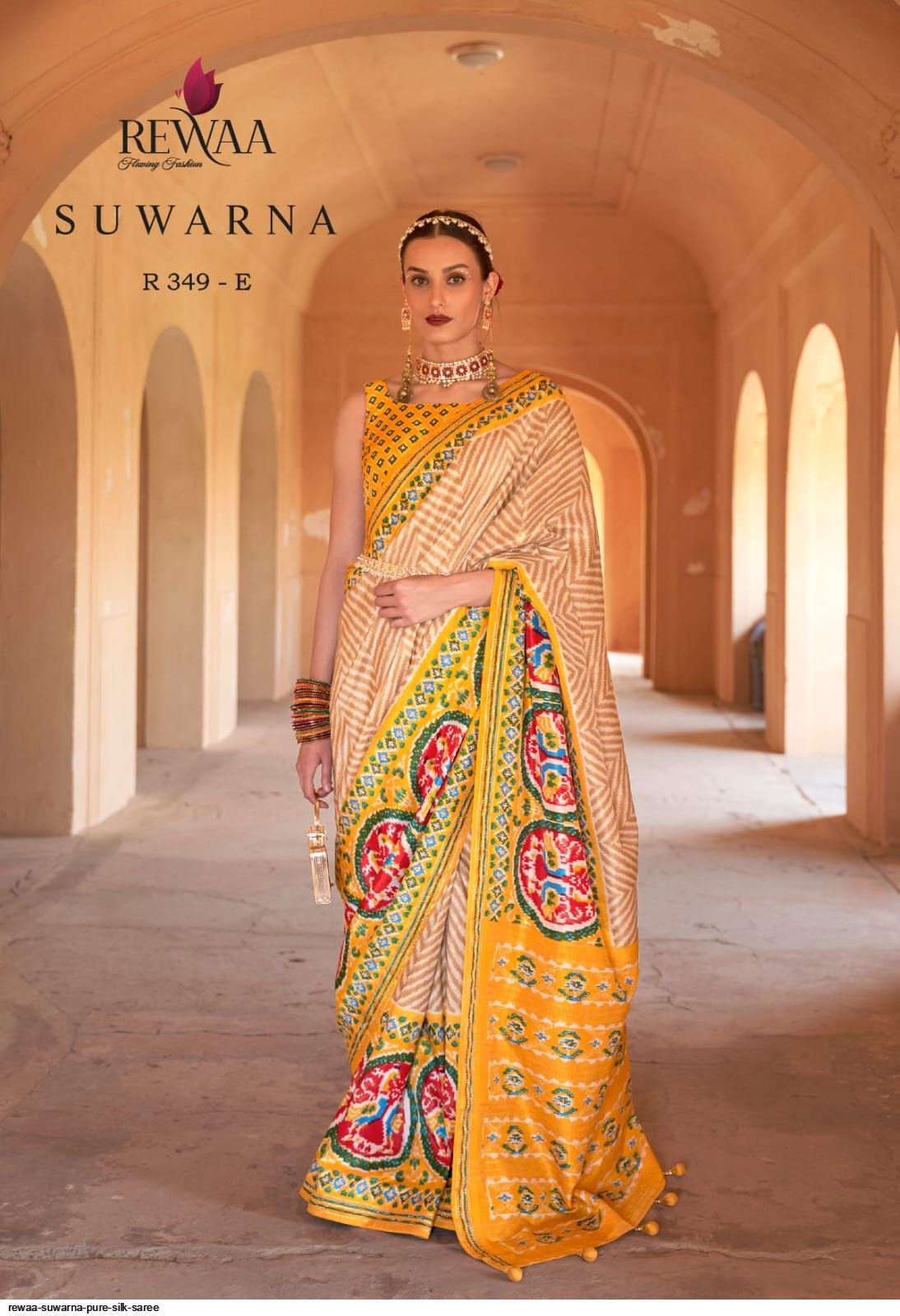 REWAA suwarna Pure Silk saree
