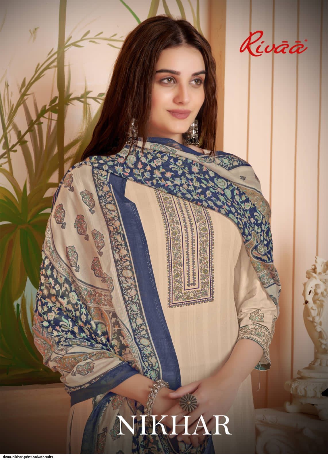 RIVAA NIKHAR PRINT salwar suits
