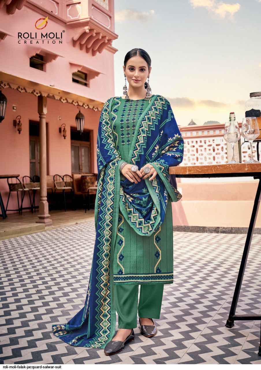 ROLI MOLI FALAK JACQUARD SALWAR SUIT
