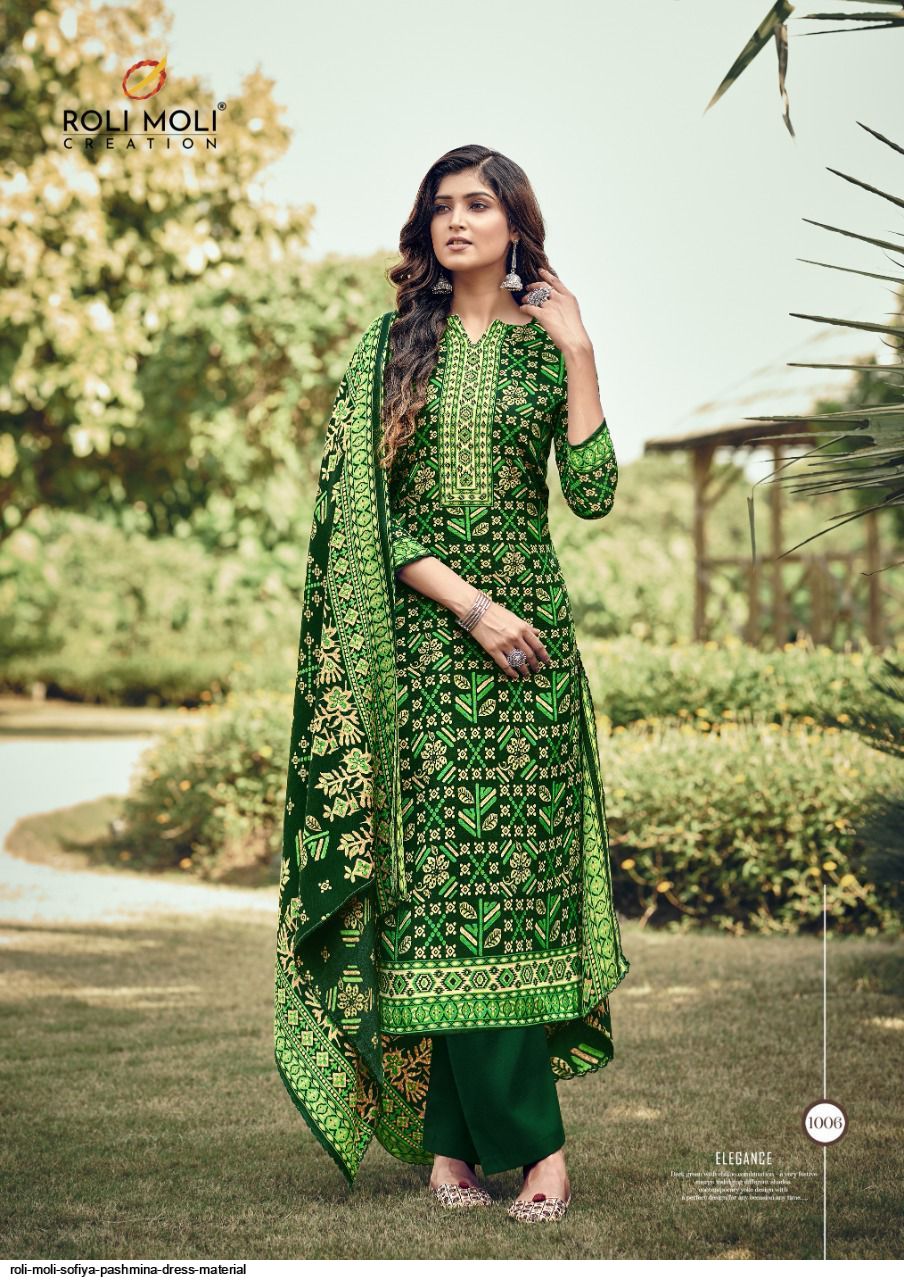 ROLI MOLI SOFIYA Pashmina DRESS MATERIAL