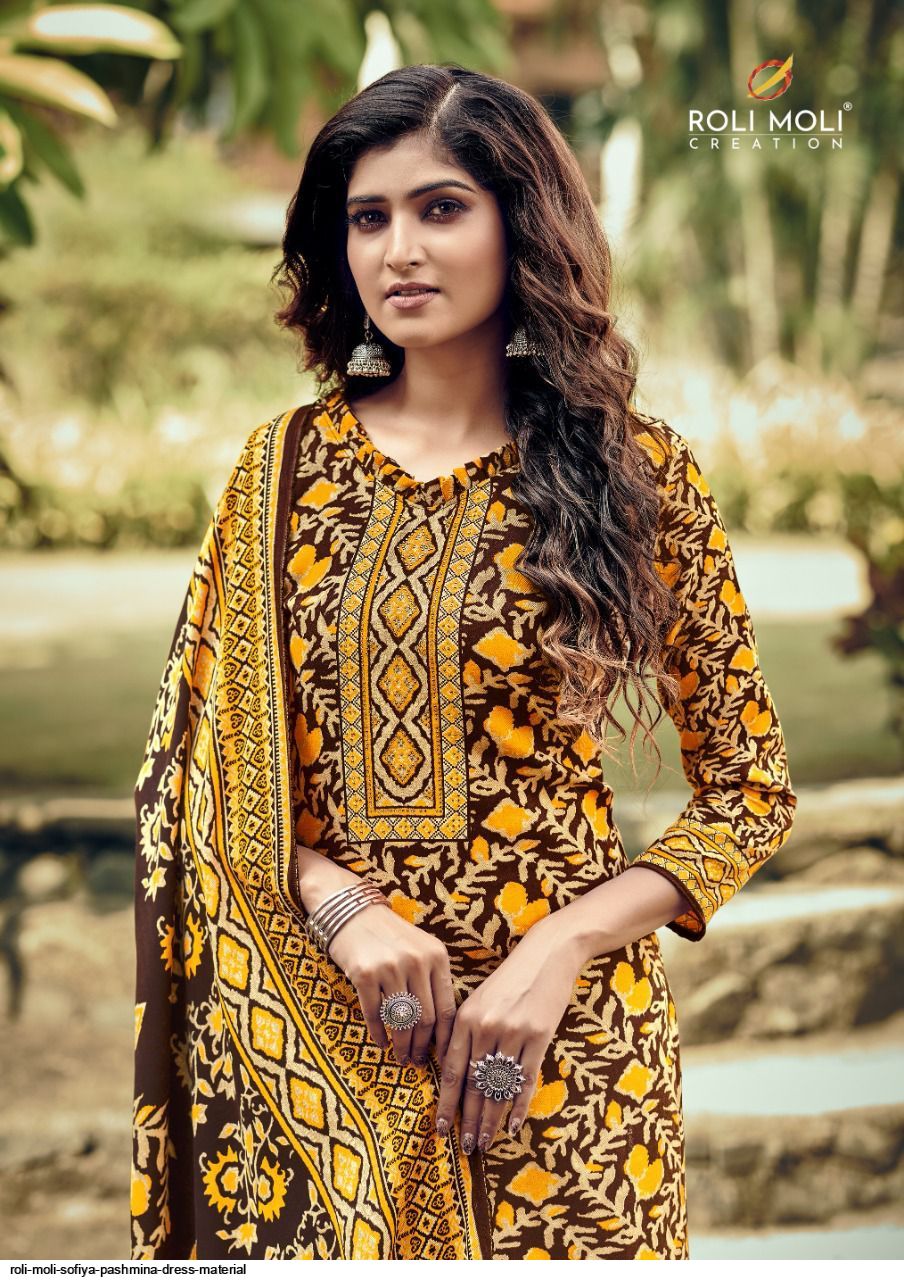 ROLI MOLI SOFIYA Pashmina DRESS MATERIAL
