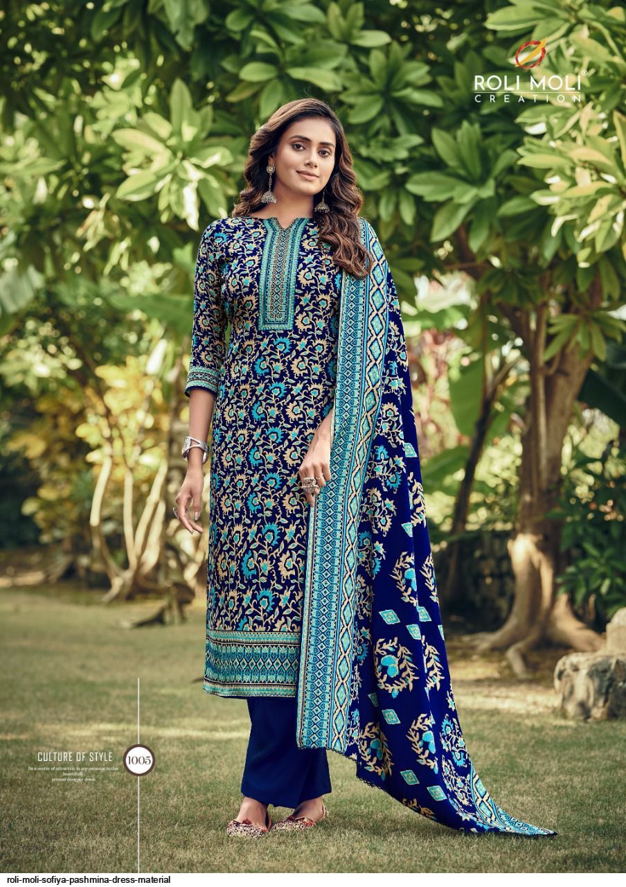 ROLI MOLI SOFIYA Pashmina DRESS MATERIAL