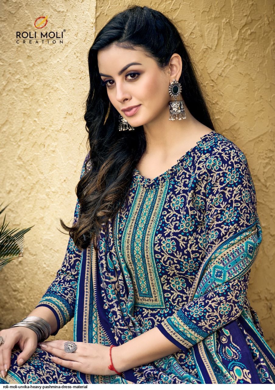 ROLI MOLI URVIKA HEAVY Pashmina DRESS MATERIAL