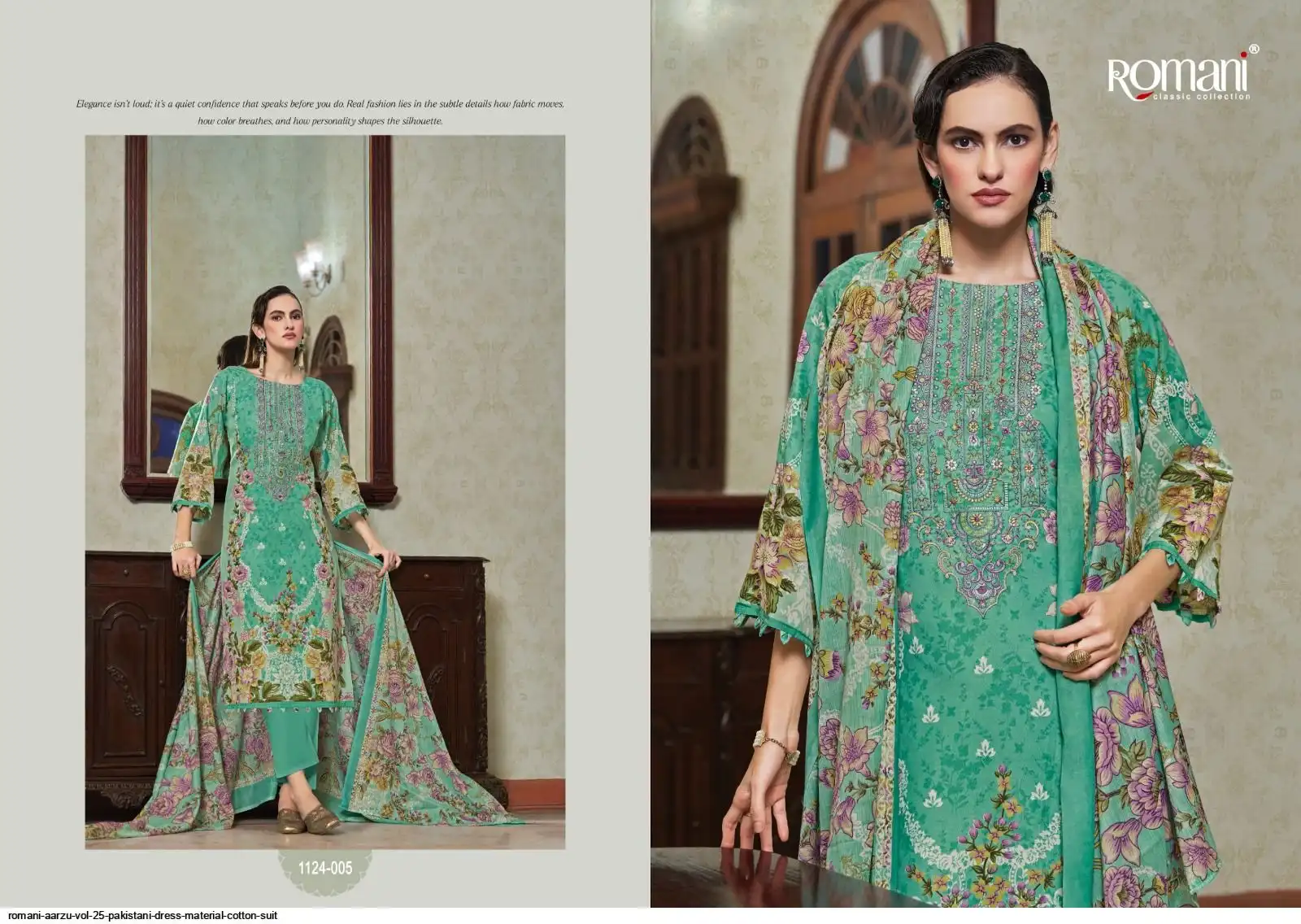 Romani Aarzu Vol 25 Pakistani Dress Material