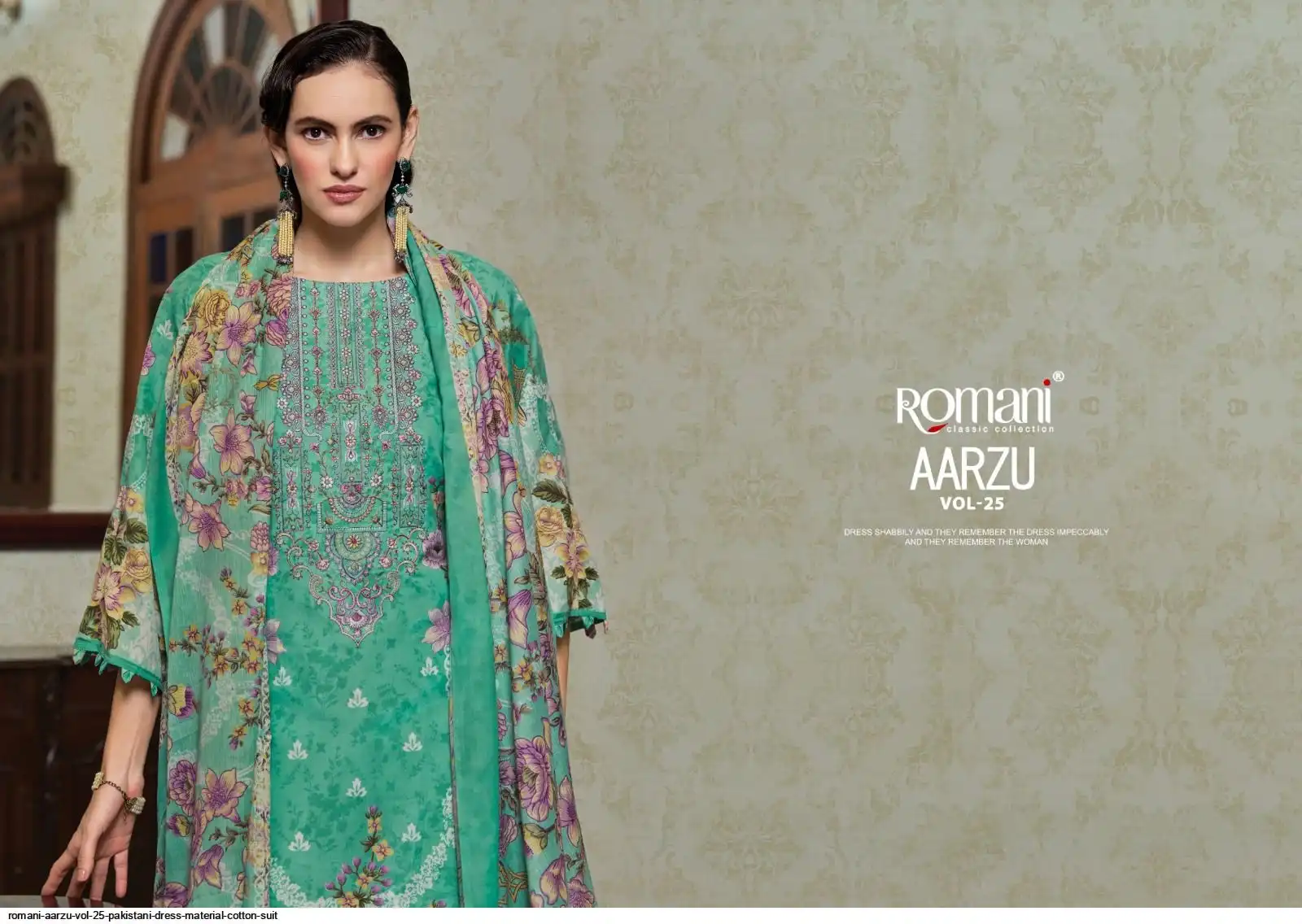 Romani Aarzu Vol 25 Pakistani Dress Material