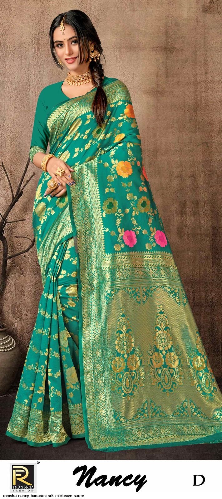 RONISHA NANCY BANARASI SILK EXCLUSIVE SAREE
