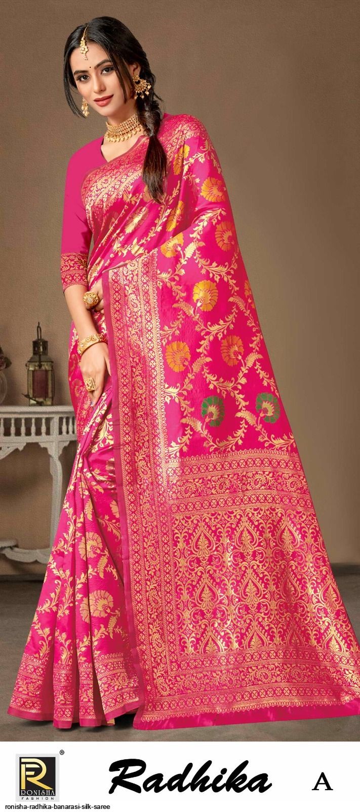 RONISHA Radhika BANARASI SILK SAREE