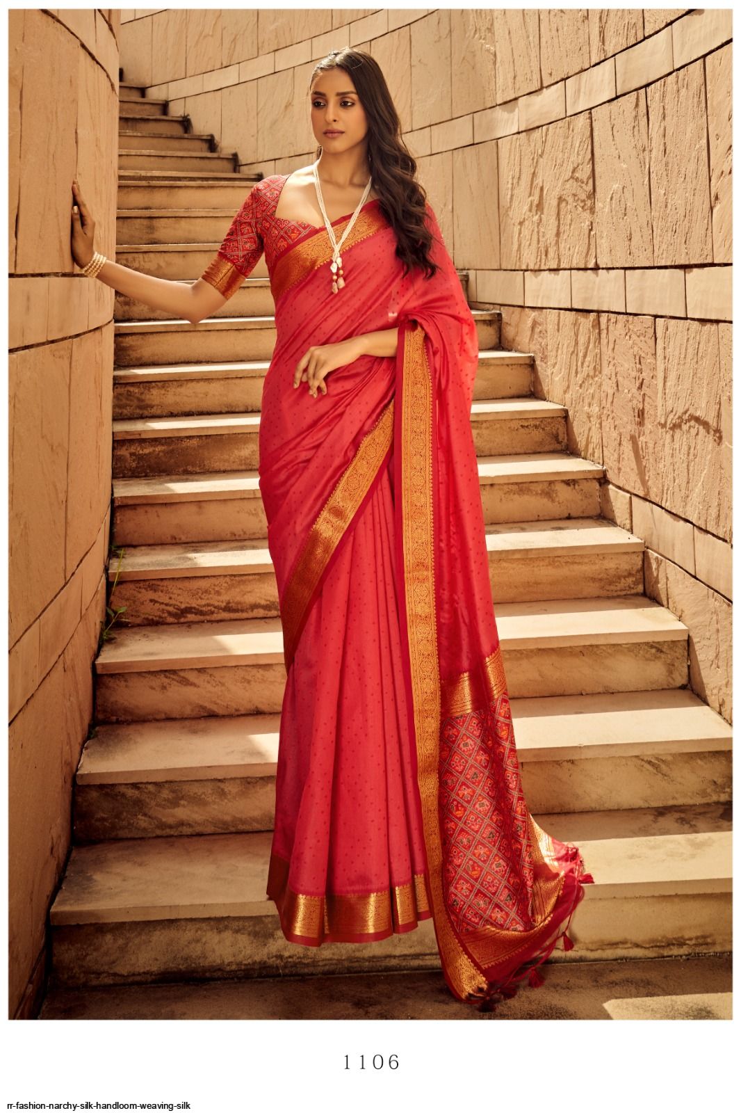 RR FASHION NARCHY SILK HANDLOOM WEAVING SILK