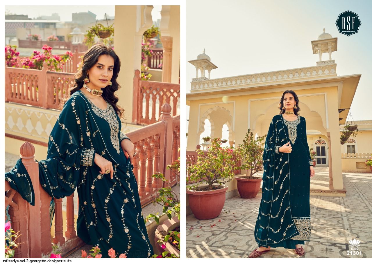 RSF Zariya Vol 2 GEORGETTE Designer Suits