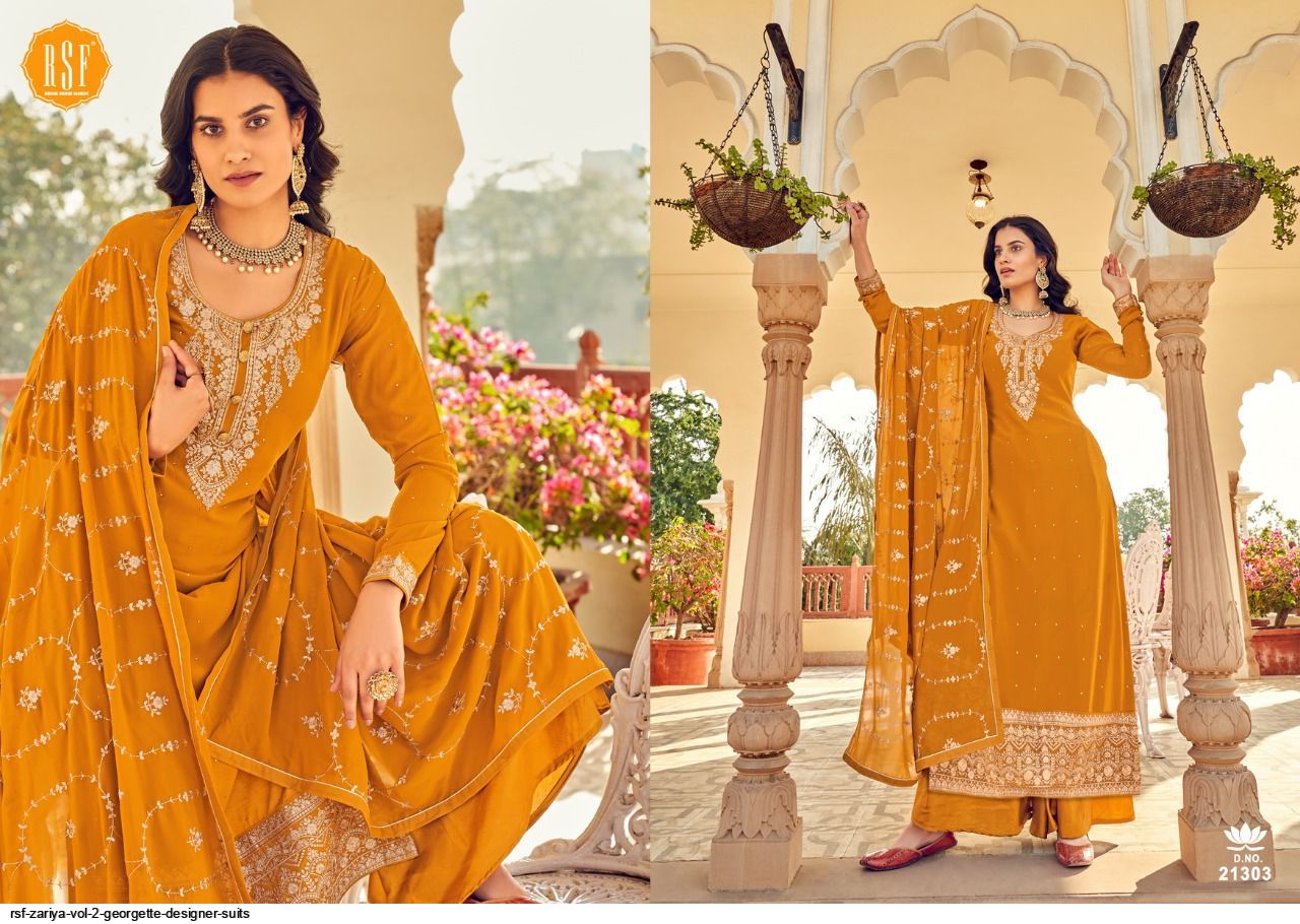 RSF Zariya Vol 2 GEORGETTE Designer Suits