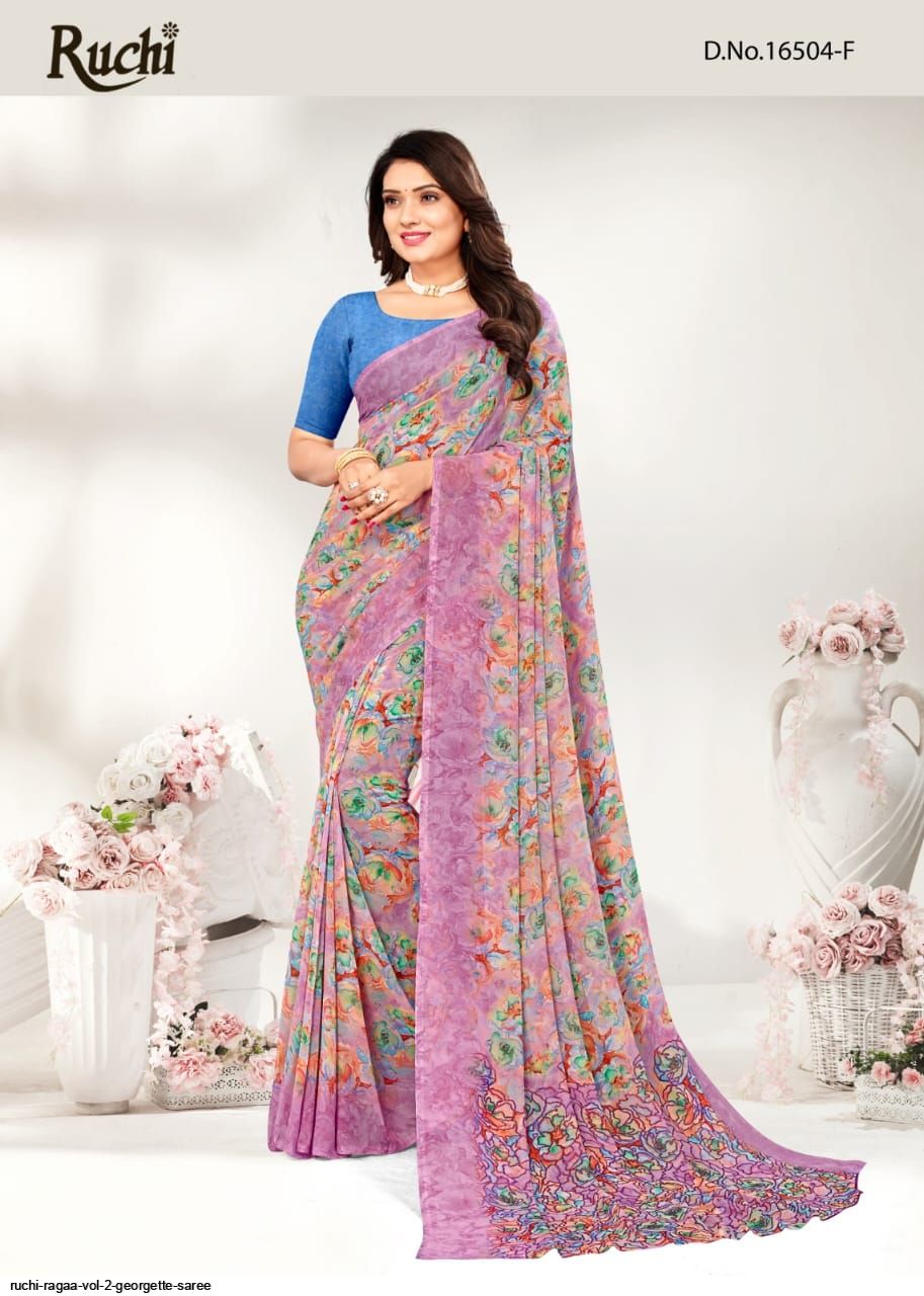 Ruchi Ragaa vol 2 Georgette saree