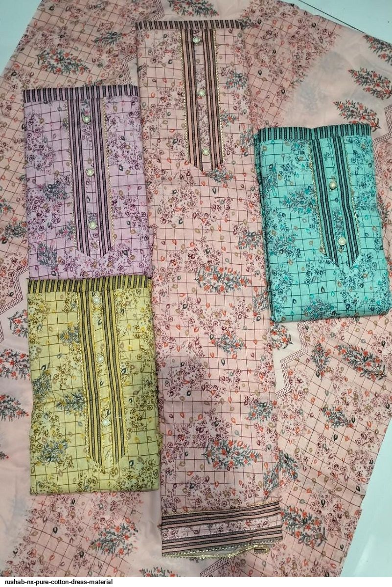 RUSHAB NX PURE COTTON DRESS MATERIAL