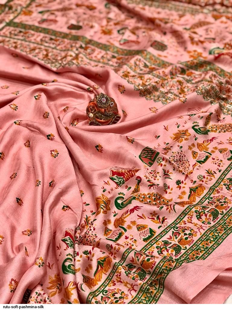 RUTU Soft Pashmina Silk