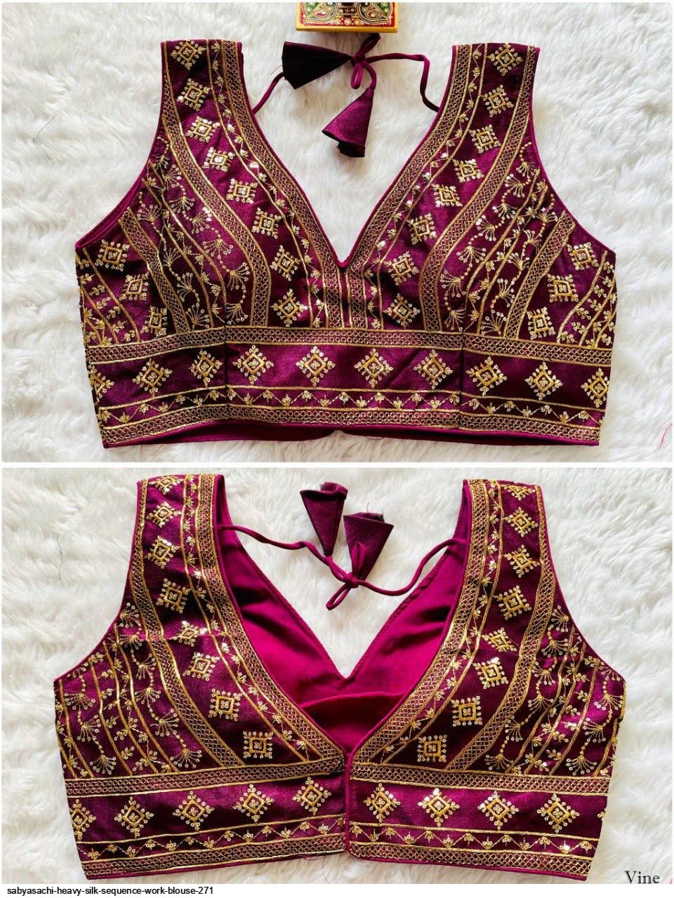 Sabyasachi blouse store
