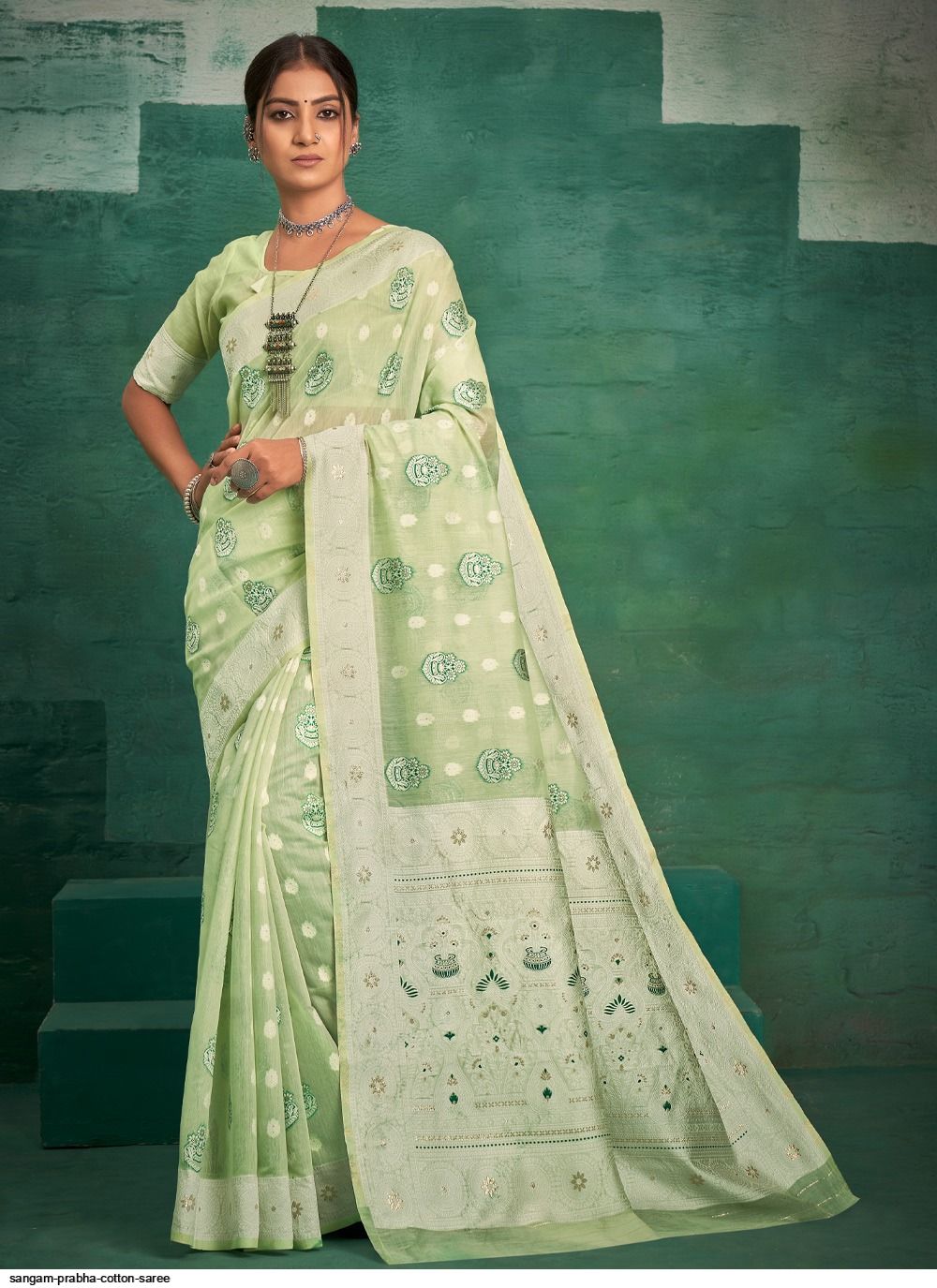 SANGAM PRABHA Cotton SAREE