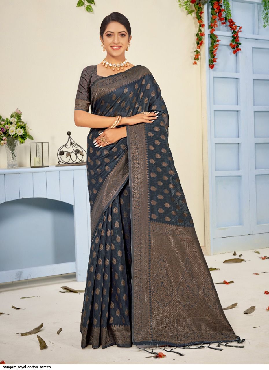 SANGAM ROYAL COTTON SAREES