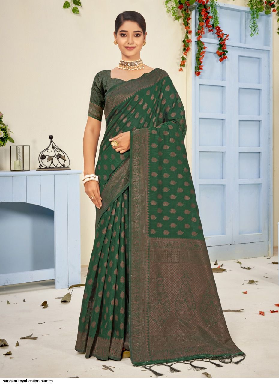 SANGAM ROYAL COTTON SAREES