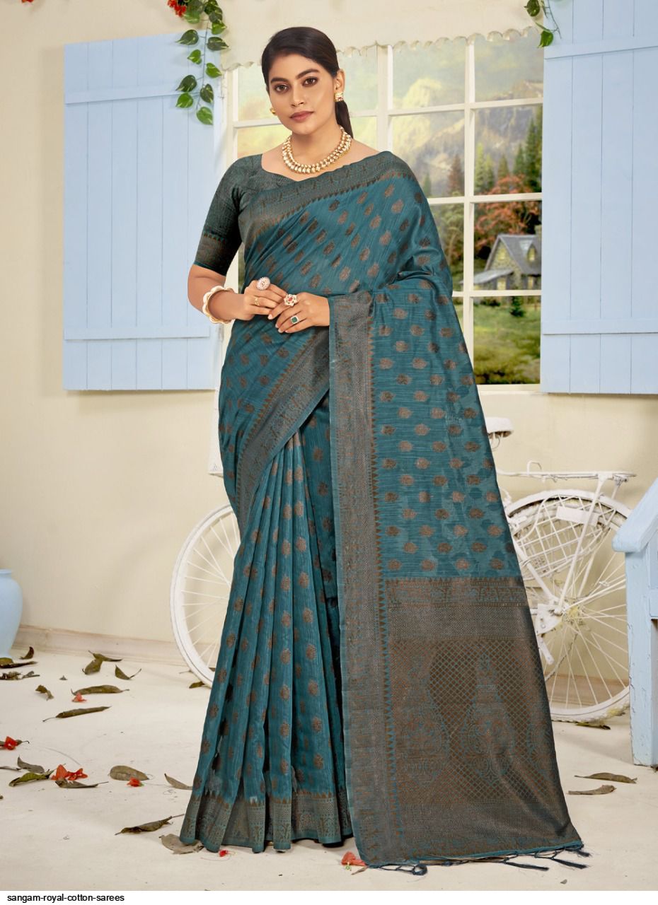 SANGAM ROYAL COTTON SAREES