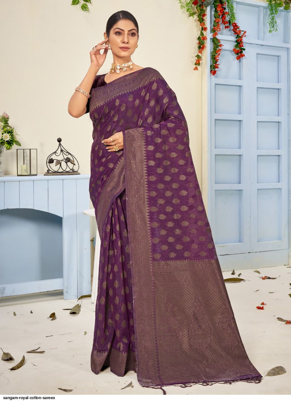 SANGAM ROYAL COTTON SAREES