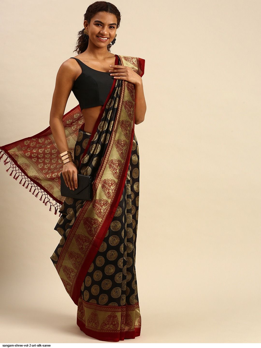 sangam SHREE VOL 2 Art Silk saree