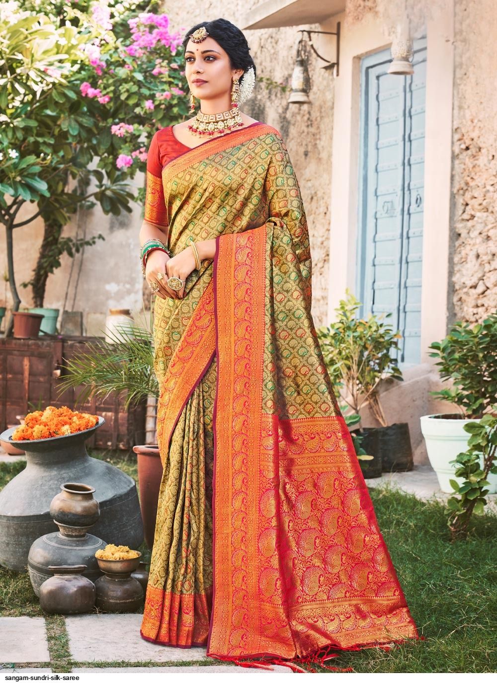 sangam SUNDRI SILK saree