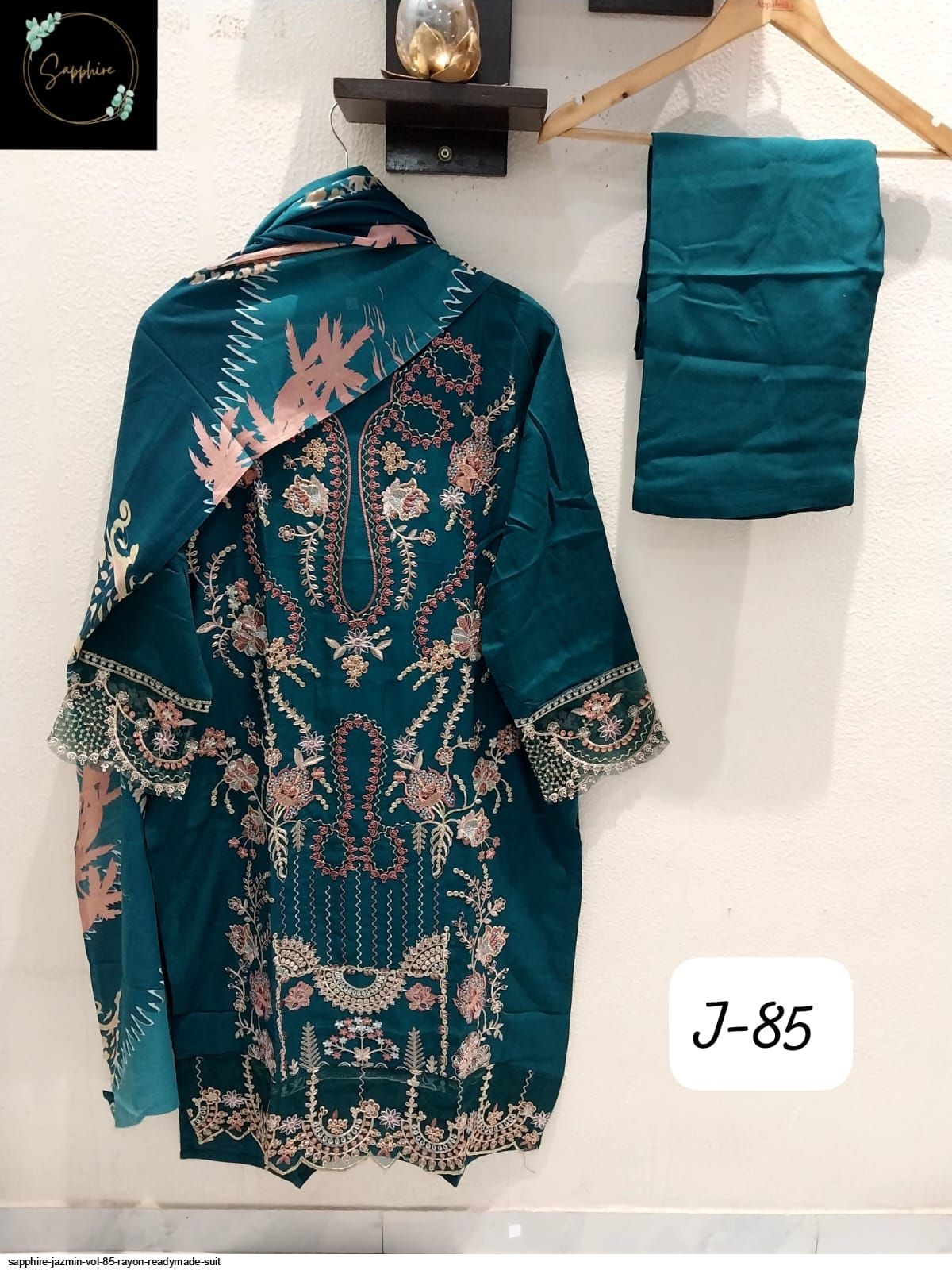 SAPPHIRE JAZMIN VOL-85 RAYON READYMADE SUIT