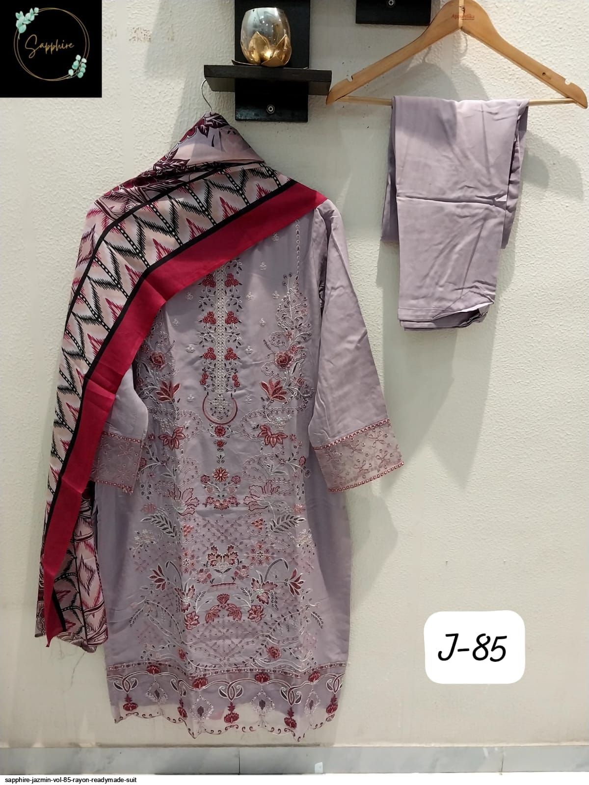 SAPPHIRE JAZMIN VOL-85 RAYON READYMADE SUIT