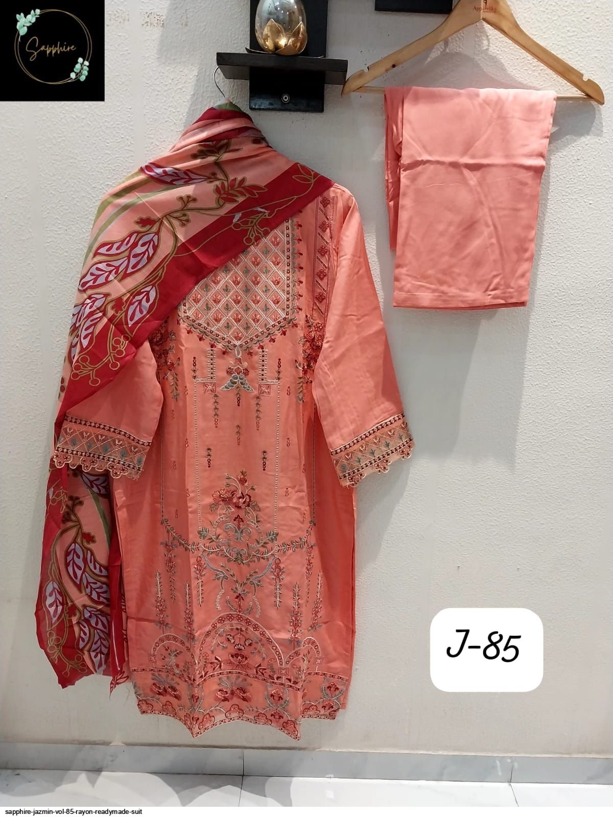 SAPPHIRE JAZMIN VOL-85 RAYON READYMADE SUIT