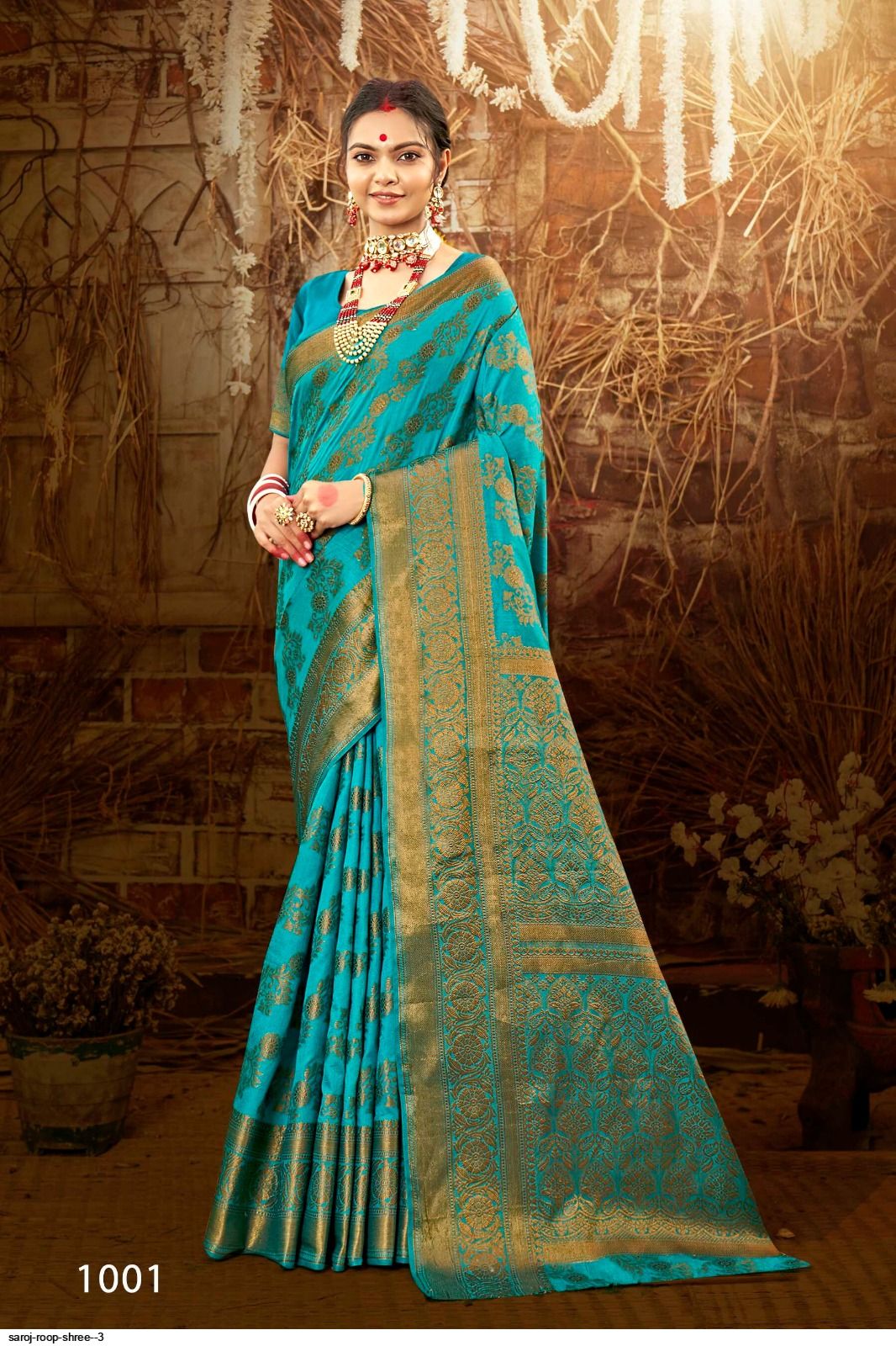 saroj-roop-shree VOL-3 DOLA SAREE