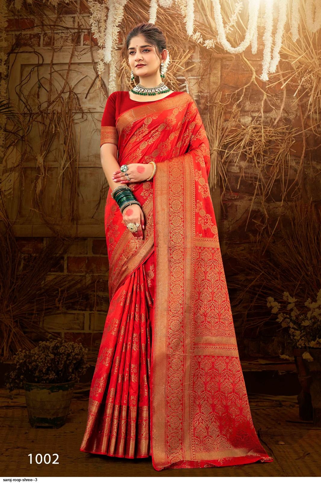 saroj-roop-shree VOL-3 DOLA SAREE
