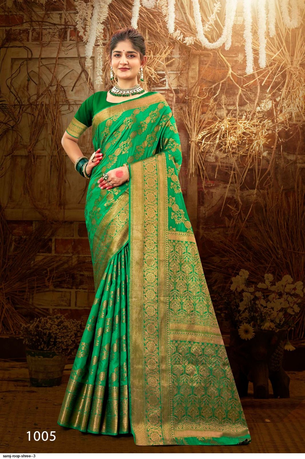 saroj-roop-shree VOL-3 DOLA SAREE