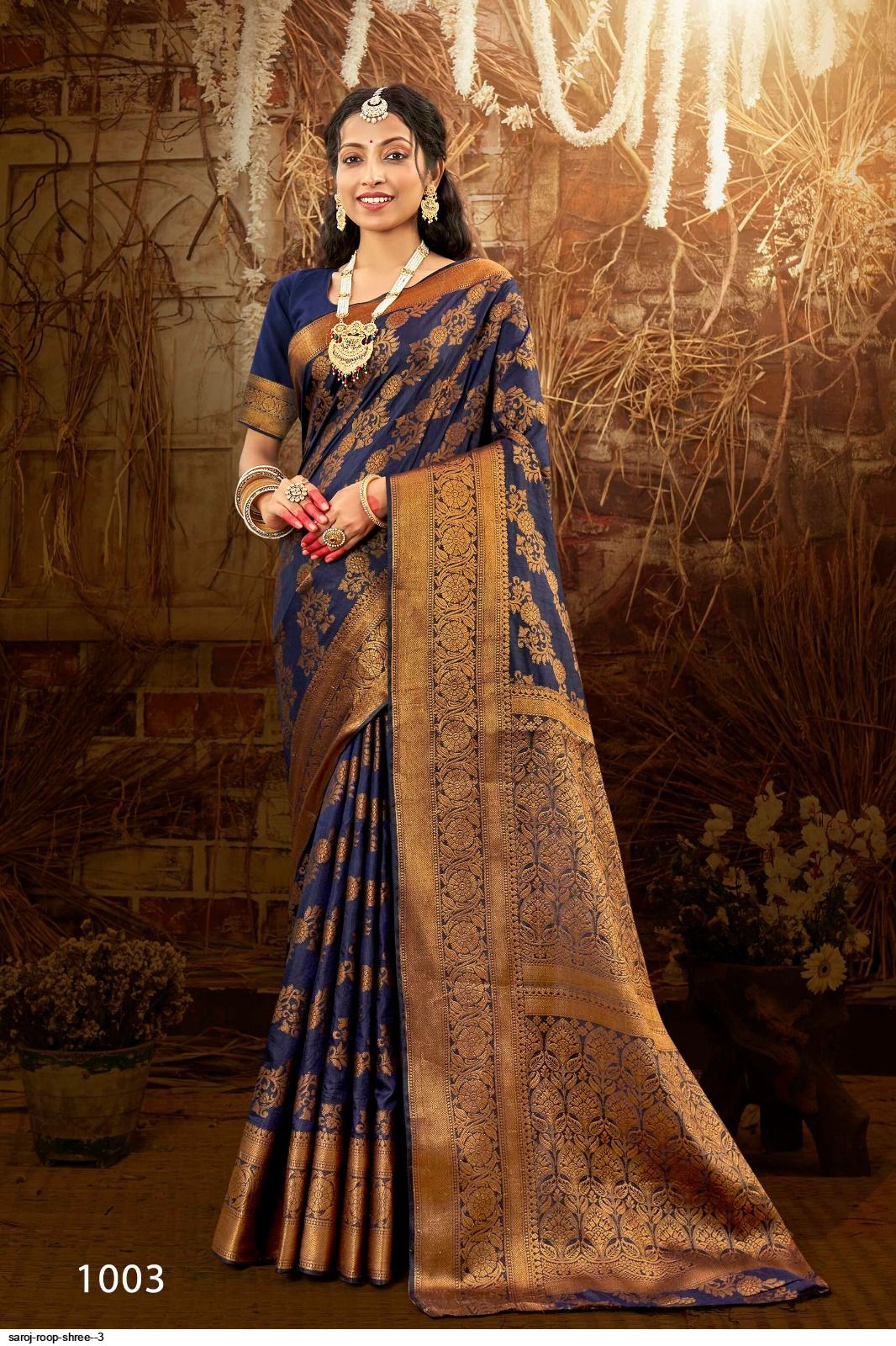saroj-roop-shree VOL-3 DOLA SAREE