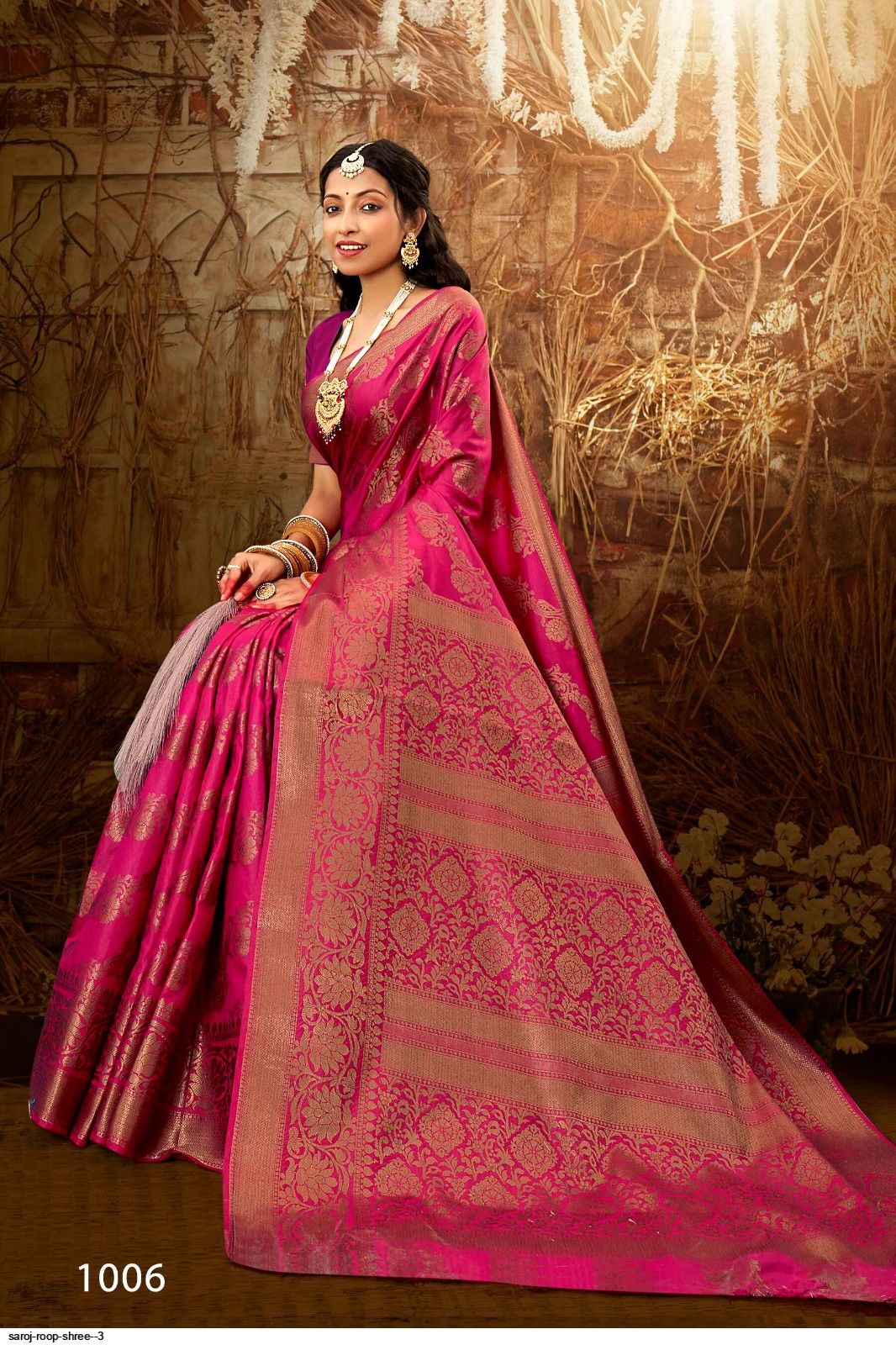 saroj-roop-shree VOL-3 DOLA SAREE