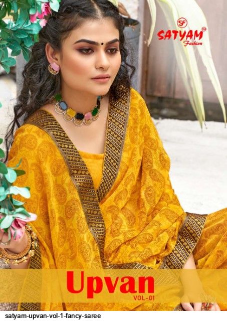 SATYAM UPVAN VOL 1 FANCY SAREE