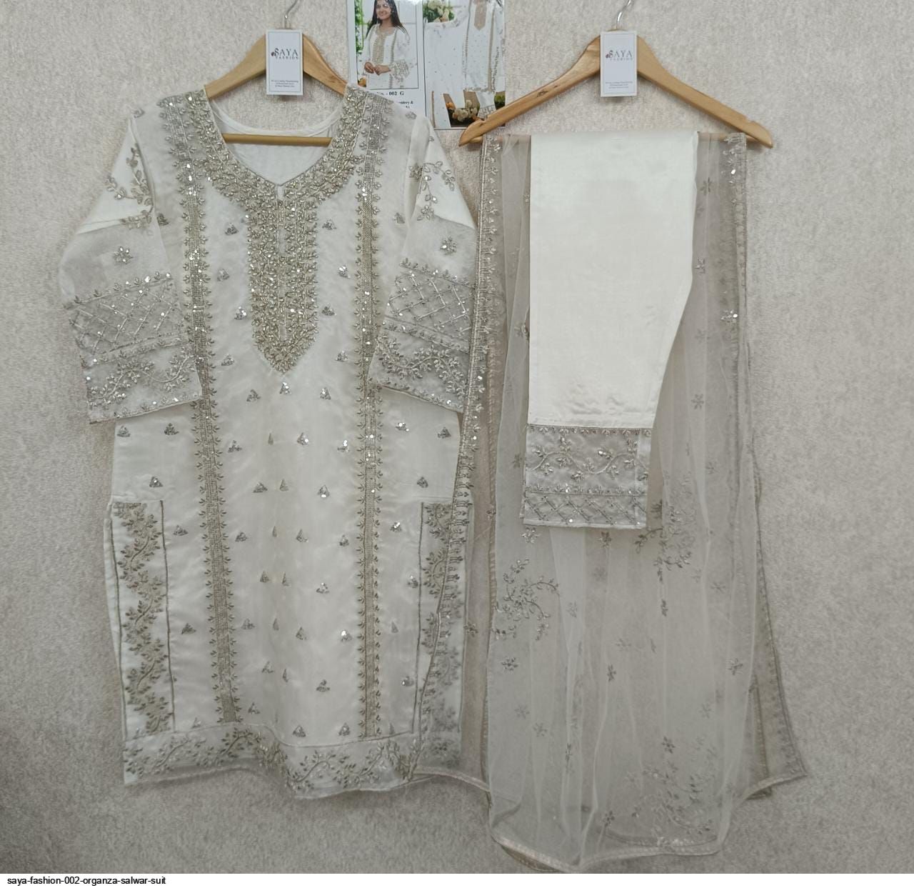 SAYA FASHION 002 ORGANZA SALWAR SUIT