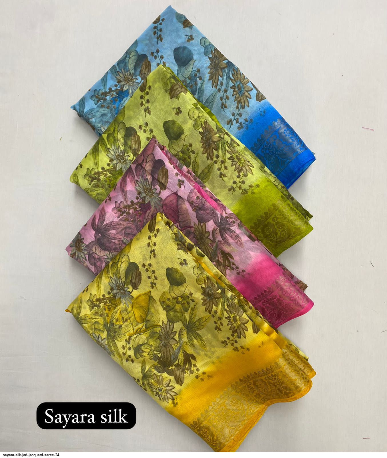 SAYARA SILK JARI JACQUARD SAREE 24